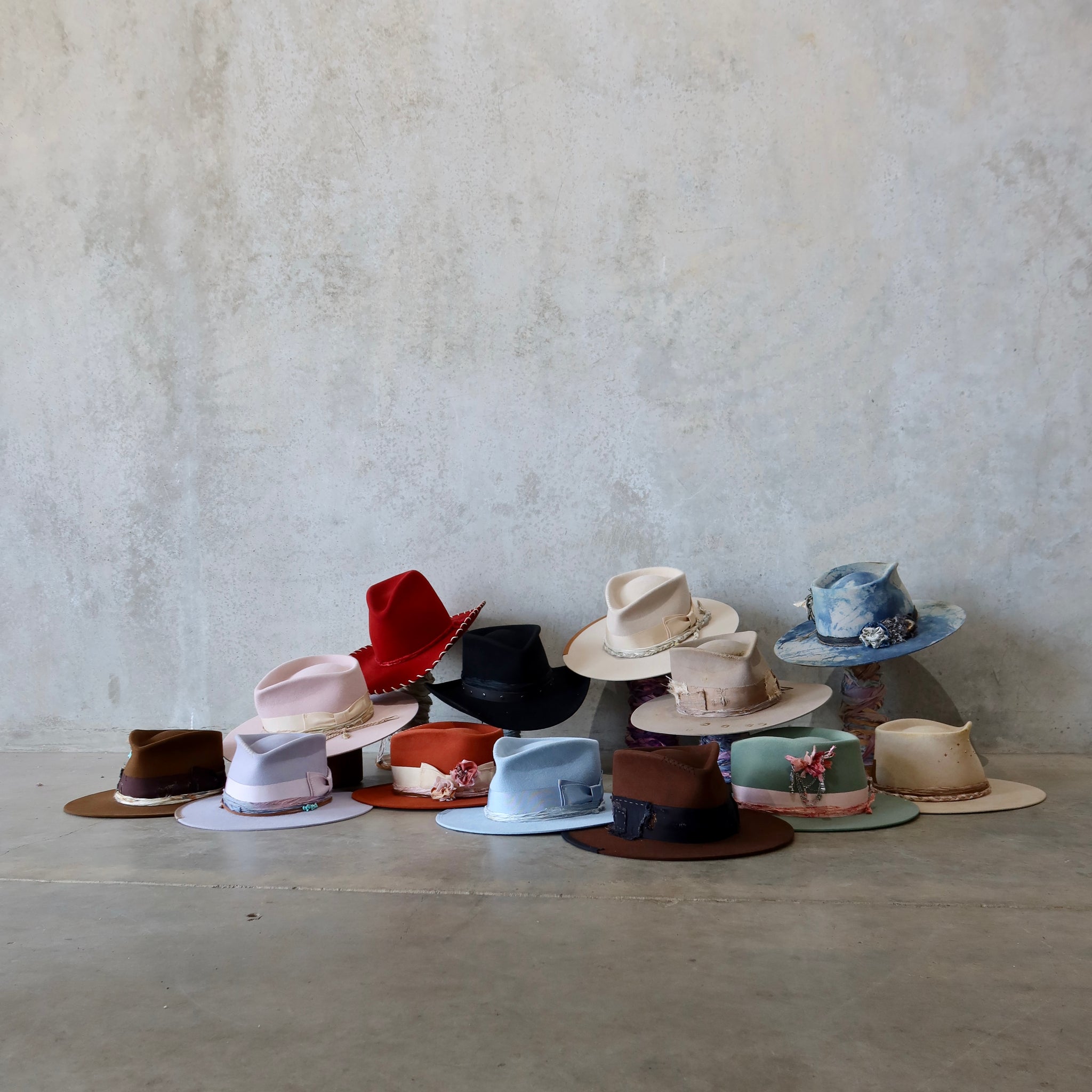 New Arrival Hats - Handcrafted Felt Hats by PHYLLi Designs