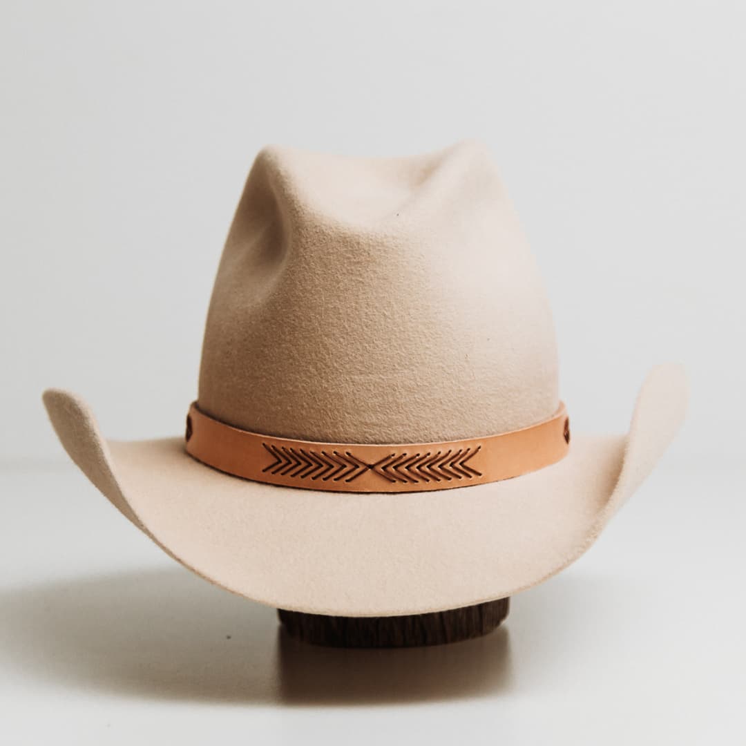 Chevron Hat Band - Handcrafted in Australia | PHYLLi Designs